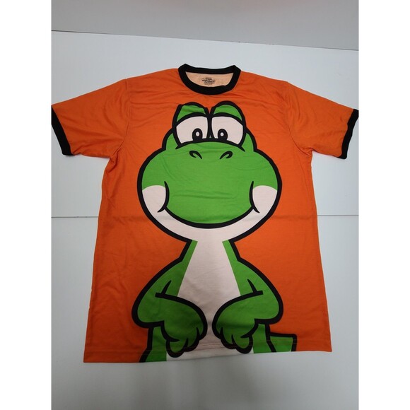 Nintendo | Shirts | Super Nintendo World Yoshi Mens Large Shirt ...
